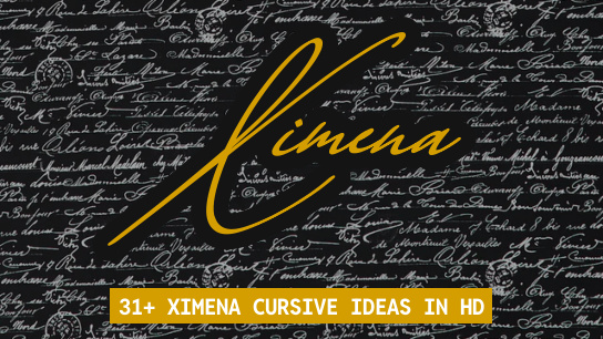 Ximena in Cursive ⚡ | 100+ Signature Ideas 2025