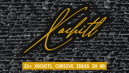 Xochitl in Cursive ⚡ | 100+ Signature Ideas 2025