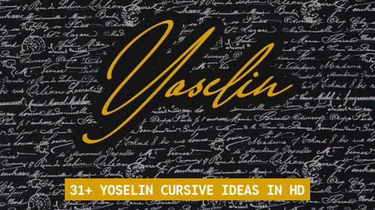 Yoselin in Cursive ⚡ | 100+ Signature Ideas 2025